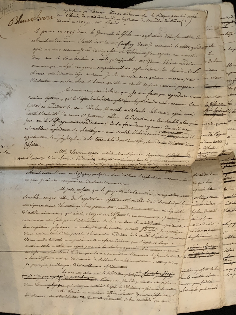 Acquisition of a Dr Marcellin Chardel Manuscript - Research Network for ...