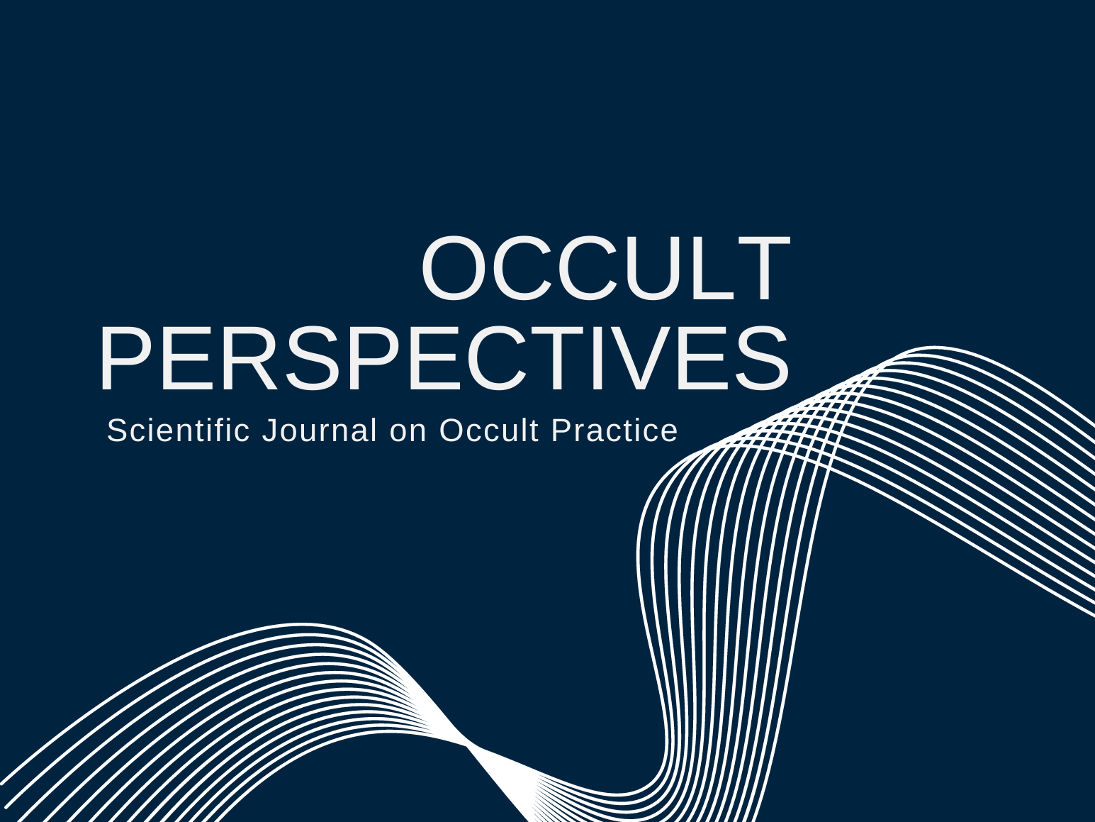 Don à la revue scientifique Occult Perspectives - Research Network for ...